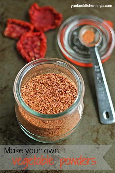 Make your own vegetable powders | Yankee Kitchen Ninja