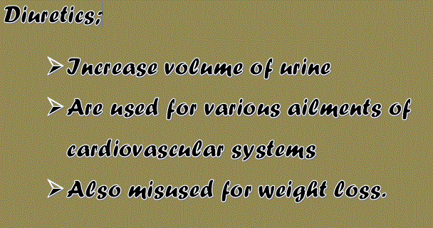 Diuretics Pharmacology : Classification Of Diuretics & Medicinal Uses ...