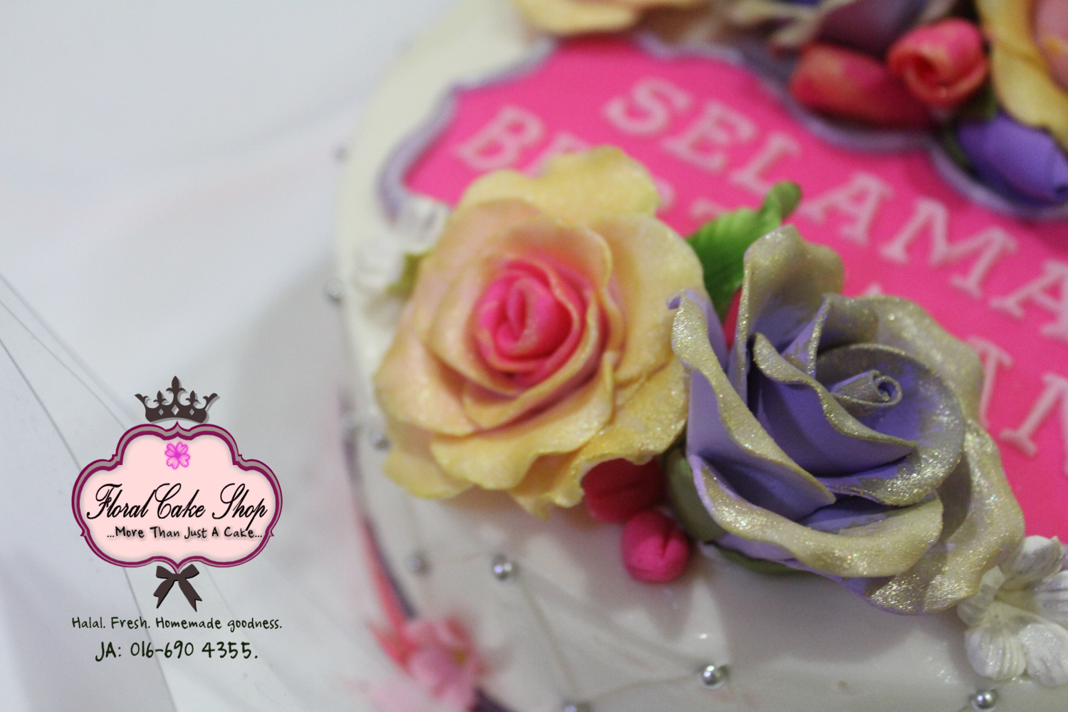 Floral Cake Shop: Hantaran Cake: Marble