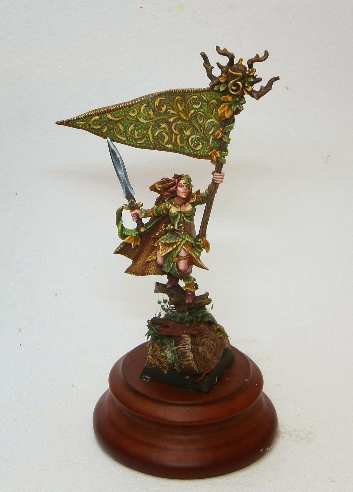 HopeRiver's Valley: Wood Elf Standard Bearer