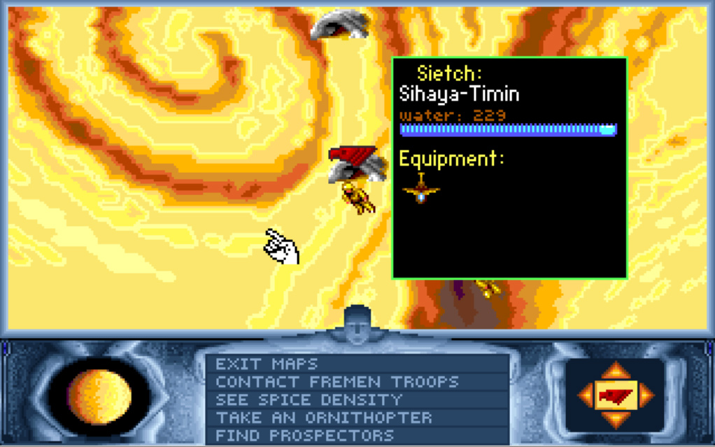 The Best Games Ever: Dune 1 - Fremen Sietch Caves Locations Screenshot