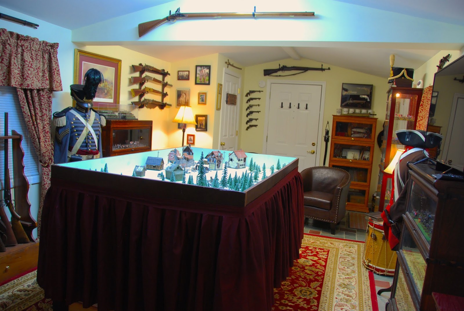 Lord Ashram's House of War: World's best wargames room...?