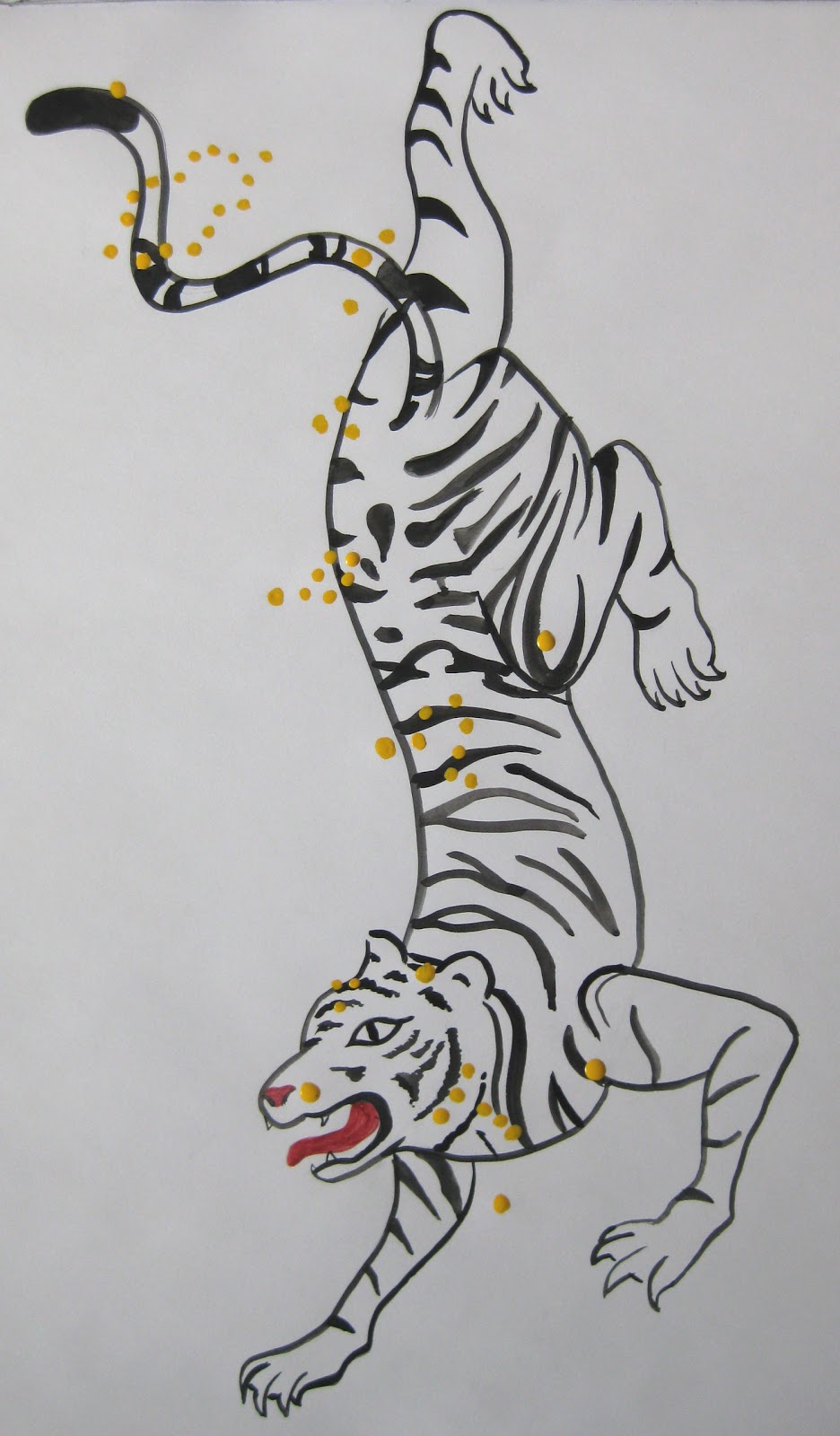 White Tiger Chinese Astronomy