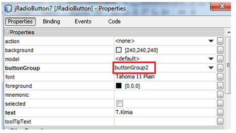 Membuat tampilan menu tampil menggunakan check box, combo box, dan radio button java dengan ...
