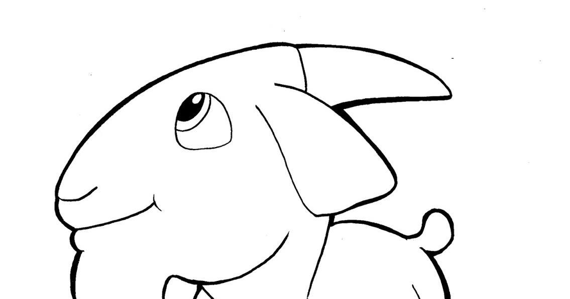 Art and Lore: Goat Coloring Page (Mewarnai Kambing)