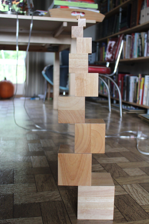 Craft Knife: Montessori Pink Tower Extensions for a Sixth Grader