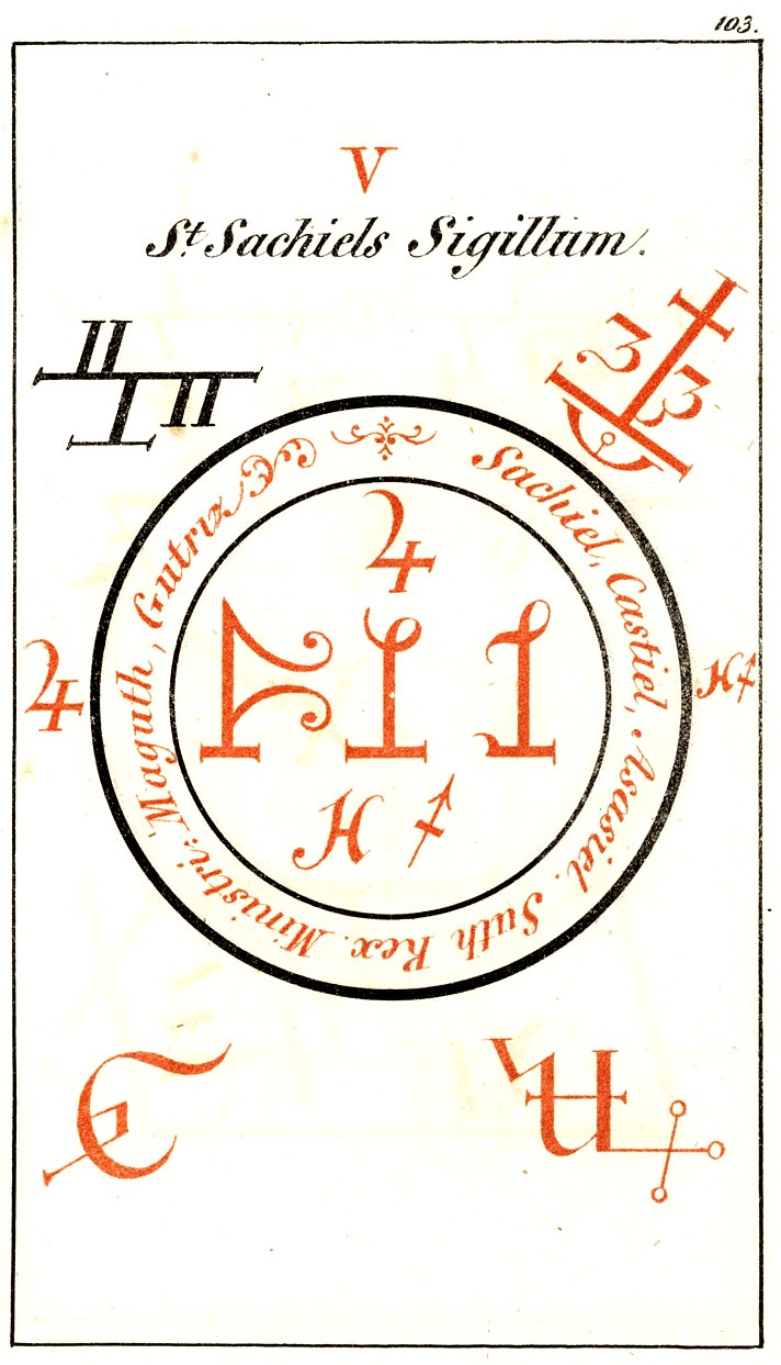 Studies on Magic: Seals of the Archangels in Faust's Magia Naturalis
