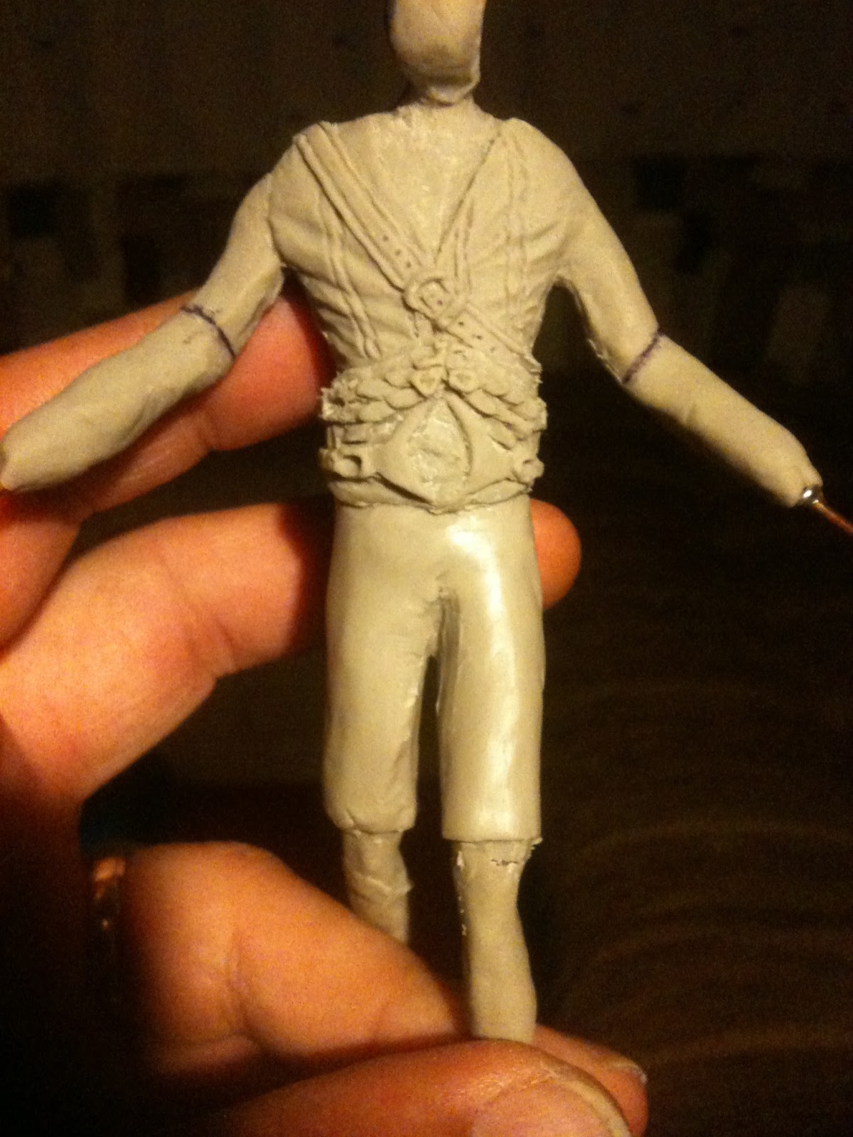 Scale Model Workbench: Ethans Ezio request 120mm Sculpt
