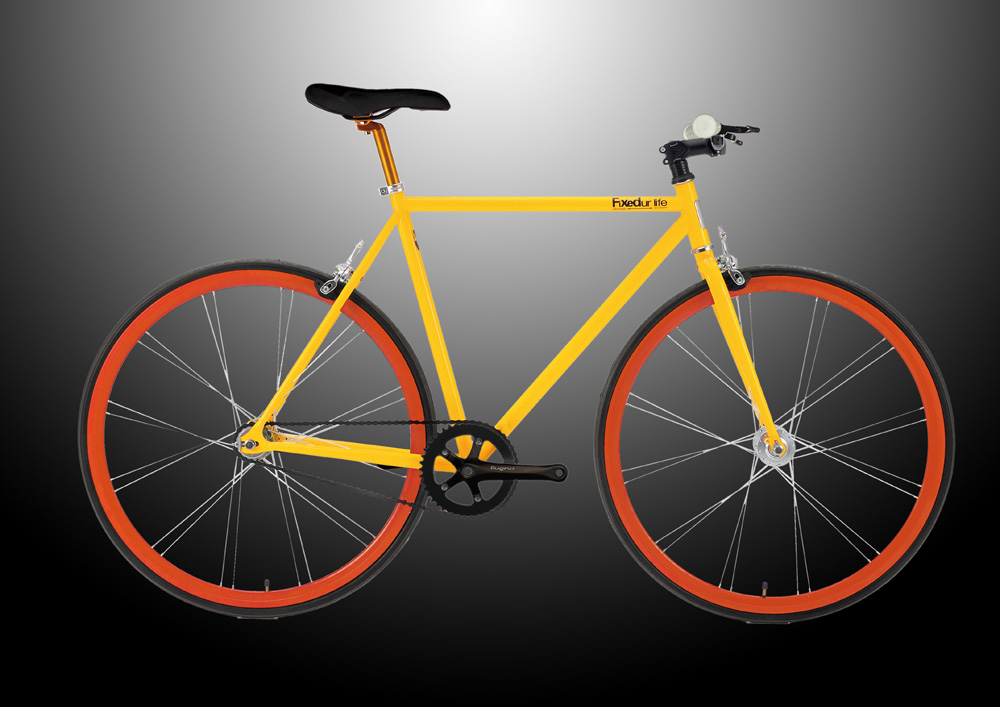AW Fixed Gear Paradise: HI-TEN Steel Fixed Gear Bike