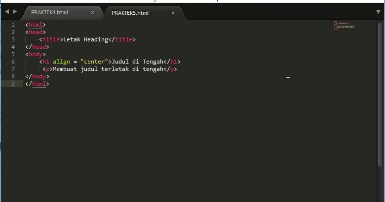 Gudang Ku: Membuat Tulisan di Tengah