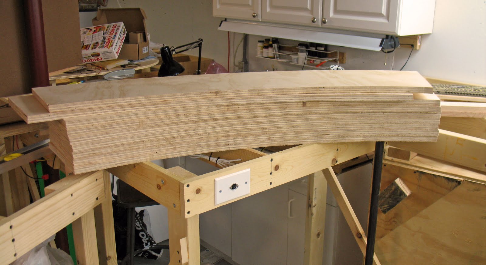 2-Rail O Scale Railroading: Construction of the Helix Begins