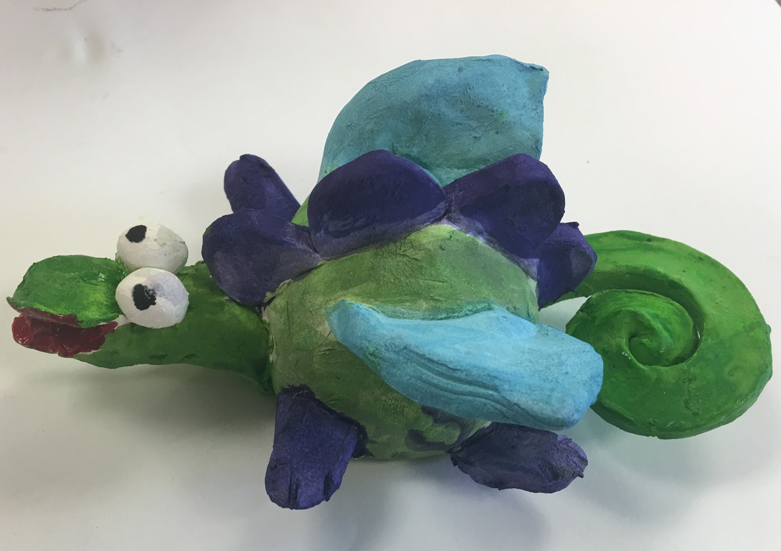 Art Room Blog: 5th Grade Pinch Clay Bowls and Dragons...