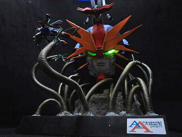 GUNDAM GUY: Project Colony Devil Gundam x God Gundam - Diorama Build