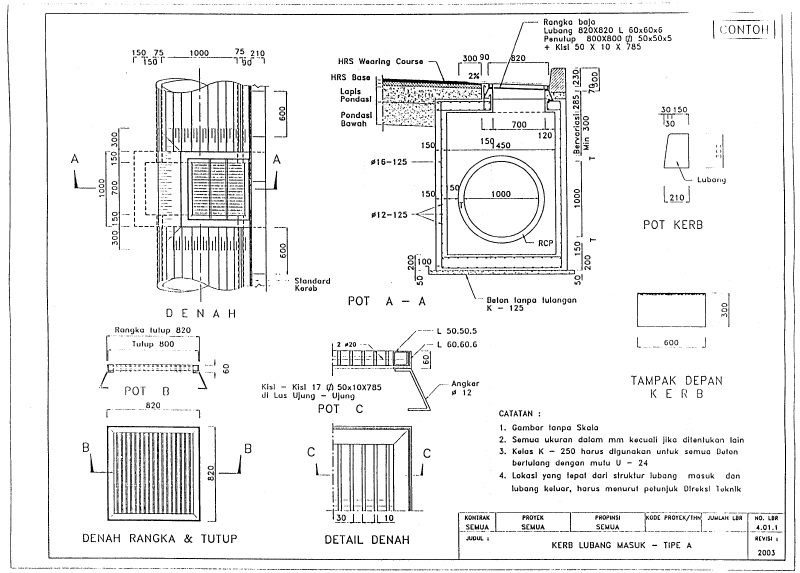 Rizkiardi Journal: Gambar Detail Engineering Design (DED)/Gambar Bestek