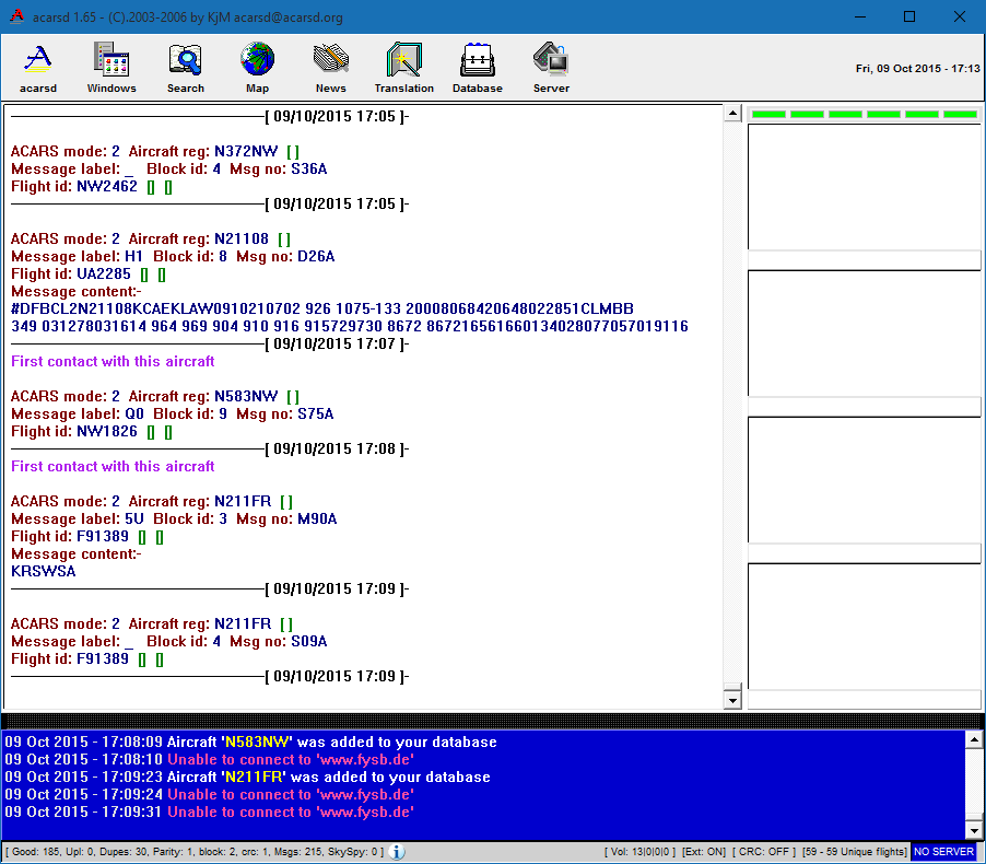 Cool things to do with SDR: Tracking aircraft with ACARS