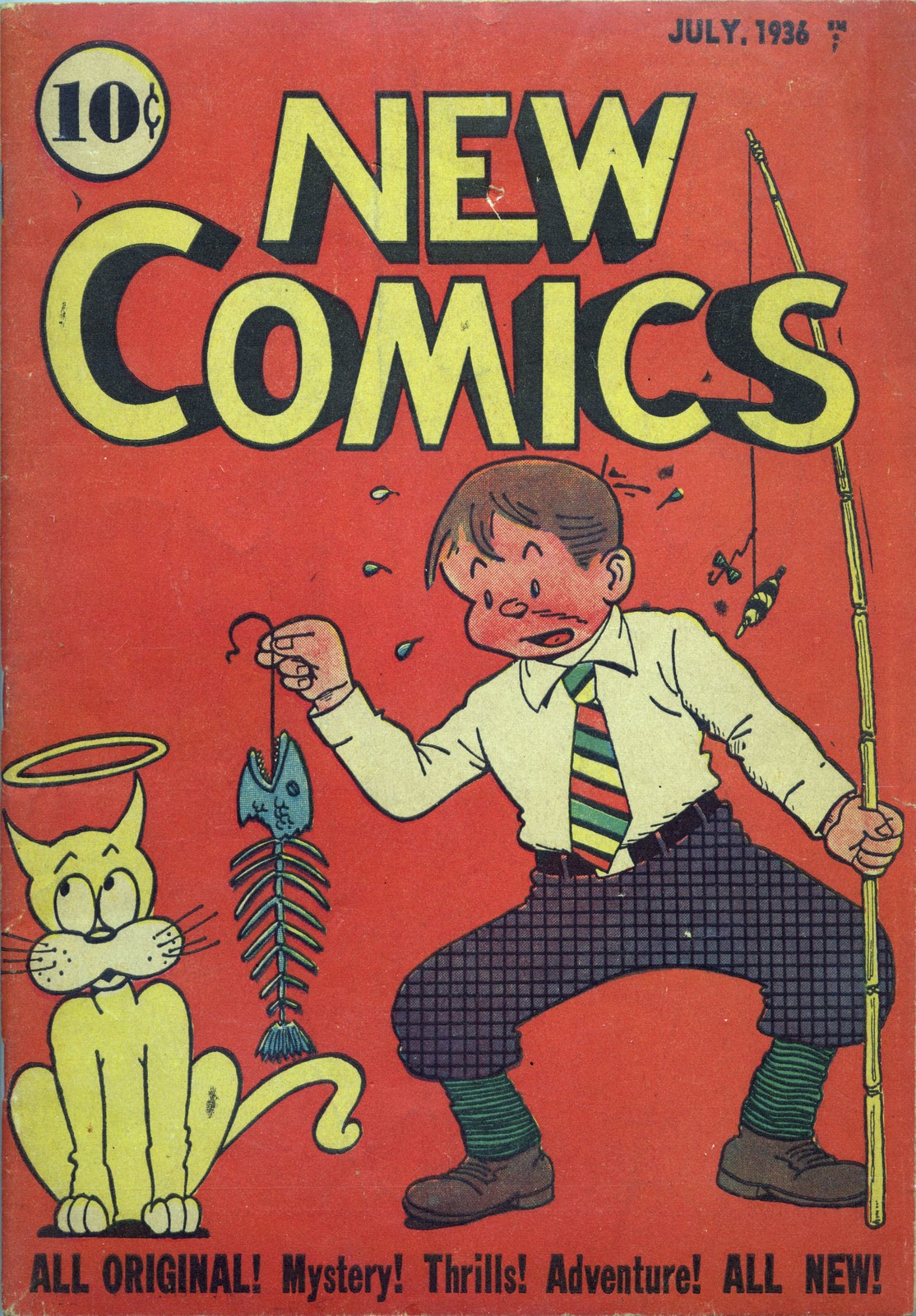 Days of Adventure: New Comics # 6, July 1936