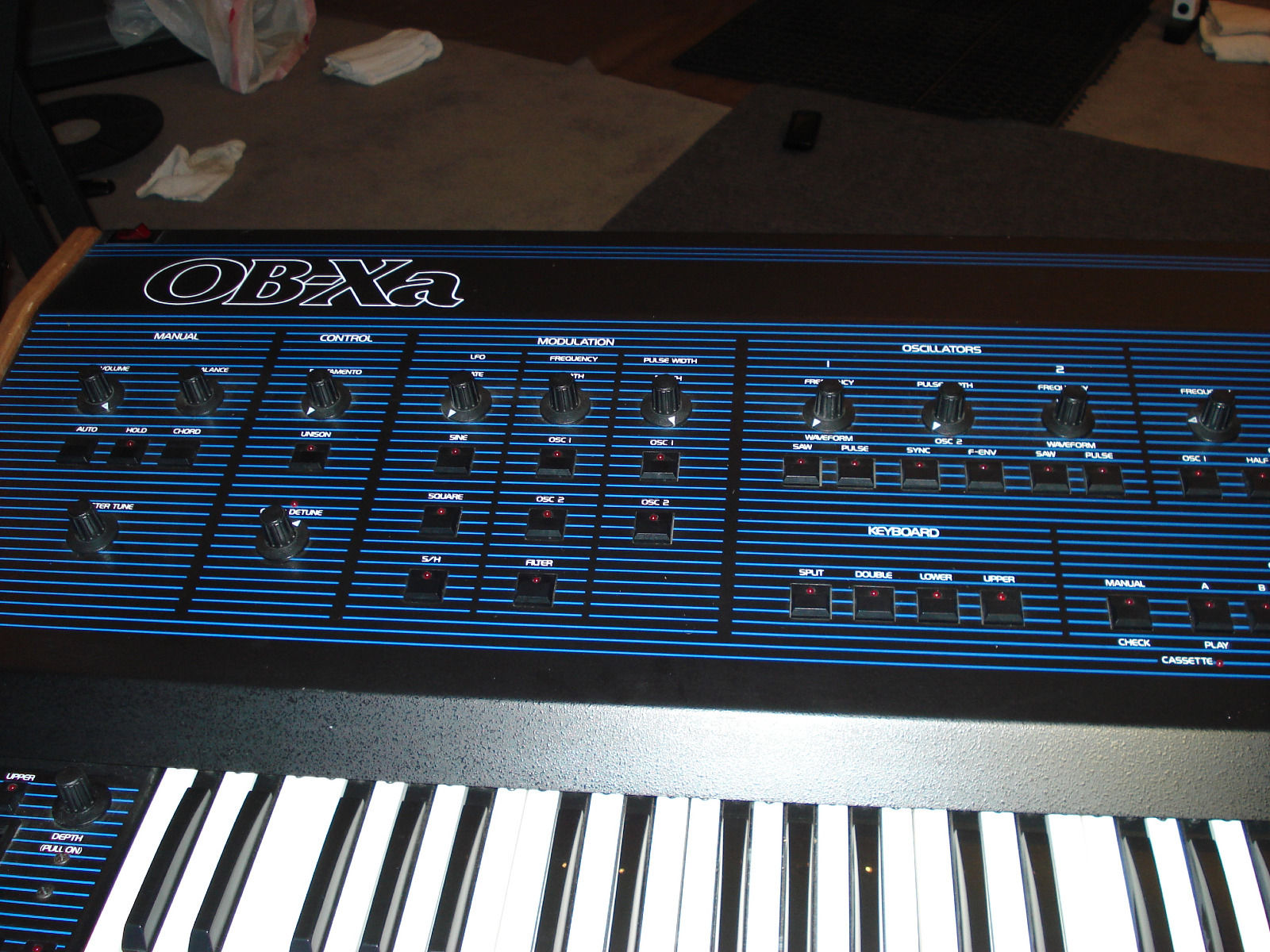 MATRIXSYNTH: Oberheim OBX-a 8-Voice SN 315012