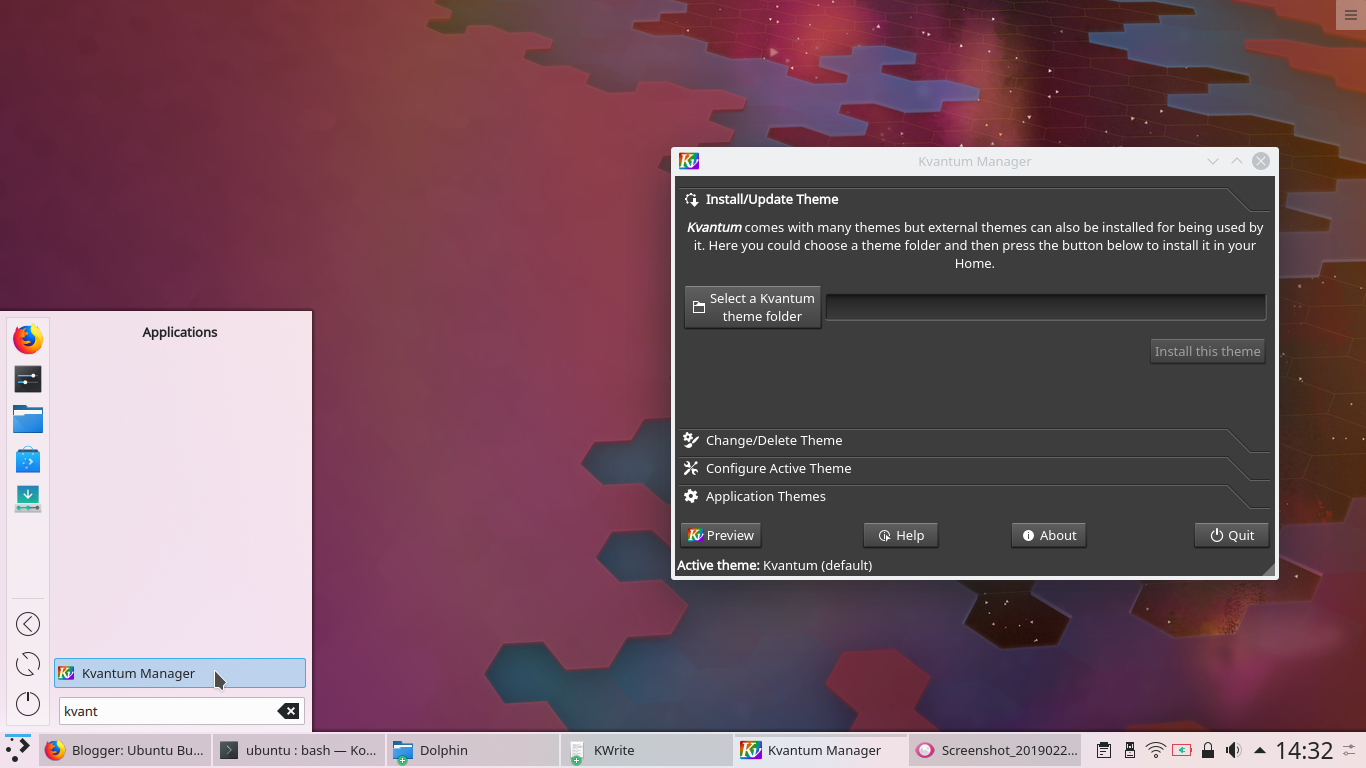 How To Install Kvantum Engine for KDE on Ubuntu