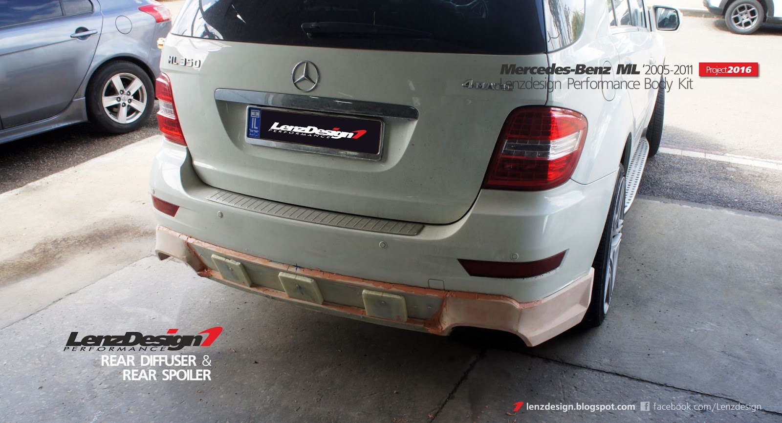 Mercedes-Benz ML W164 Lenzdesign Bodykit & Spoilers