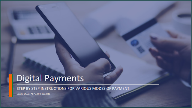 Digital Payments - Step by Step Instructions for Various Mode of Payment | DOP Core Solutions