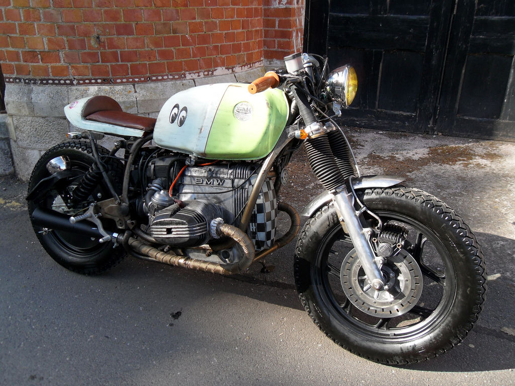 Cafe Racer Special: BMW R80 Cafe Racer Salt Flat Rat Rod by KSS's