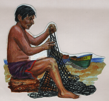 Grupos Étnicos del Ecuador : CHOLO PESCADOR