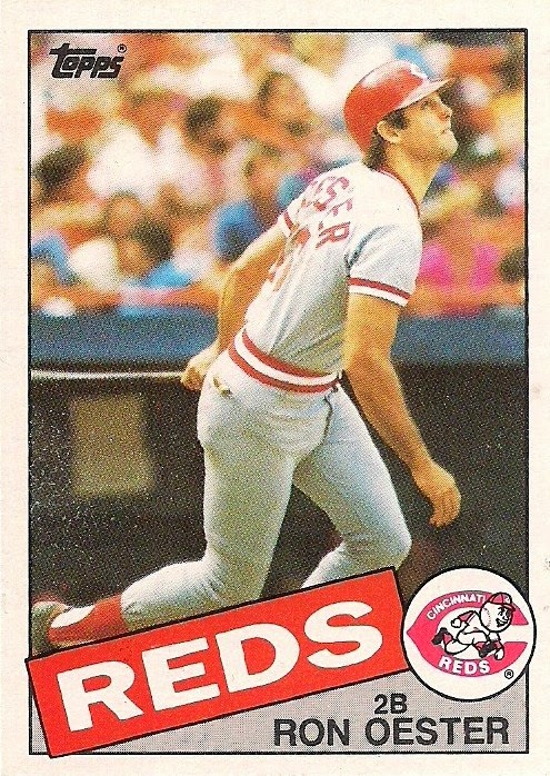 1985 Topps: #314 - Ron Oester