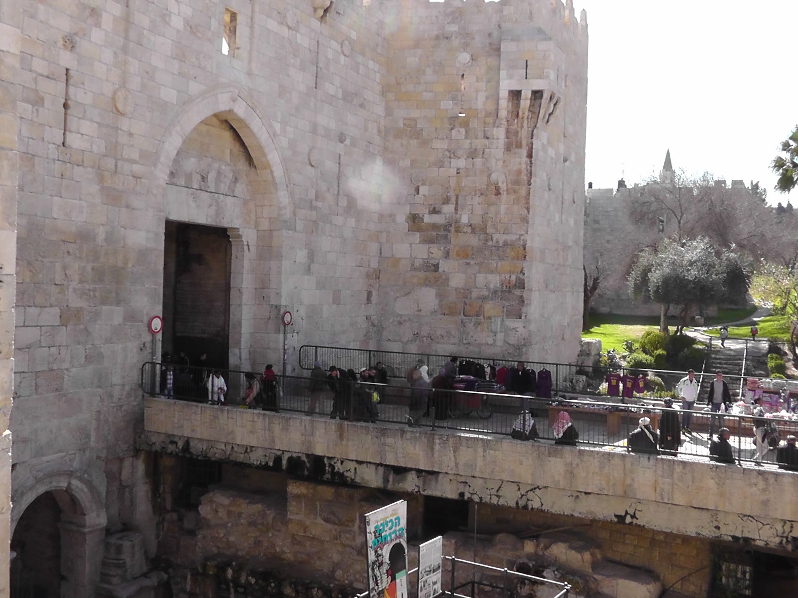 Mount Zion 2012: Took a walk - took a few pics - Damascus Gate