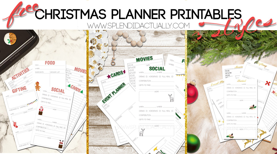 splendid actually: Christmas Planning: Tips + Free Printables!