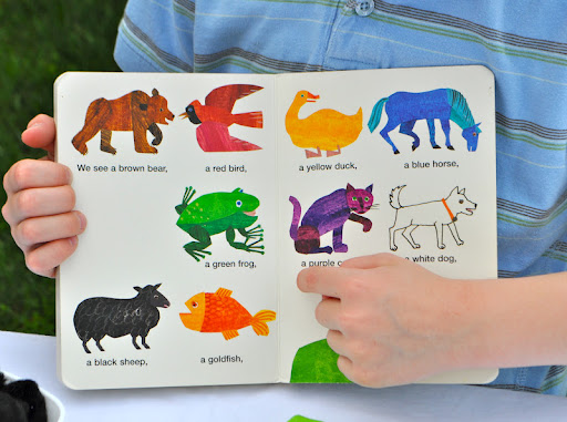 Koehler Family: brown bear, brown bear, what do you see??????