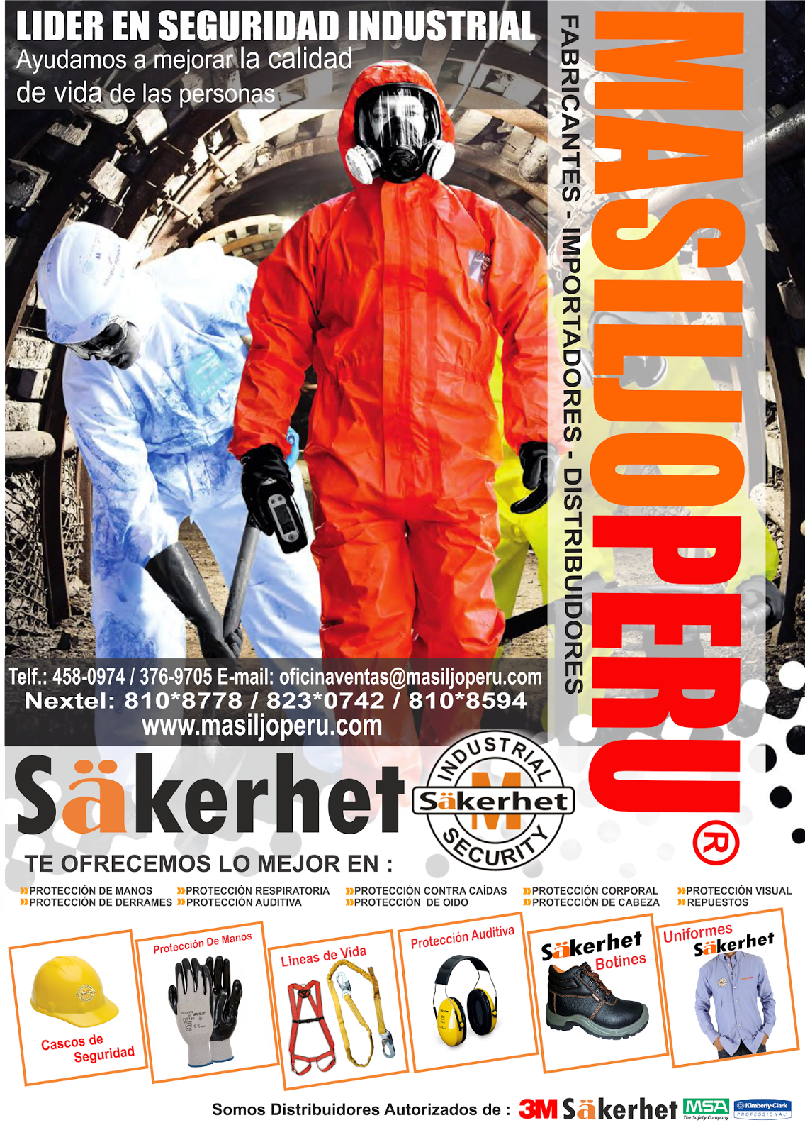 MasiljoPeru SAC | Seguridad Industrial | Articulos de Seguridad ...