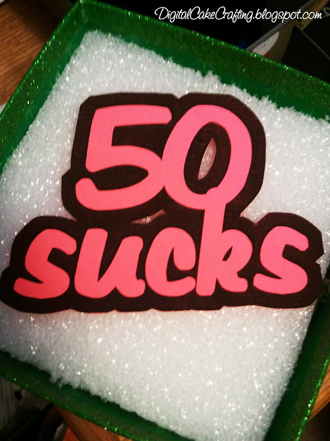 Digital Cake Crafting: 50 Sucks