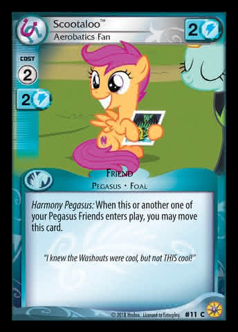 MLP Scootaloo, Aerobatics Fan CCG Cards | MLP Merch