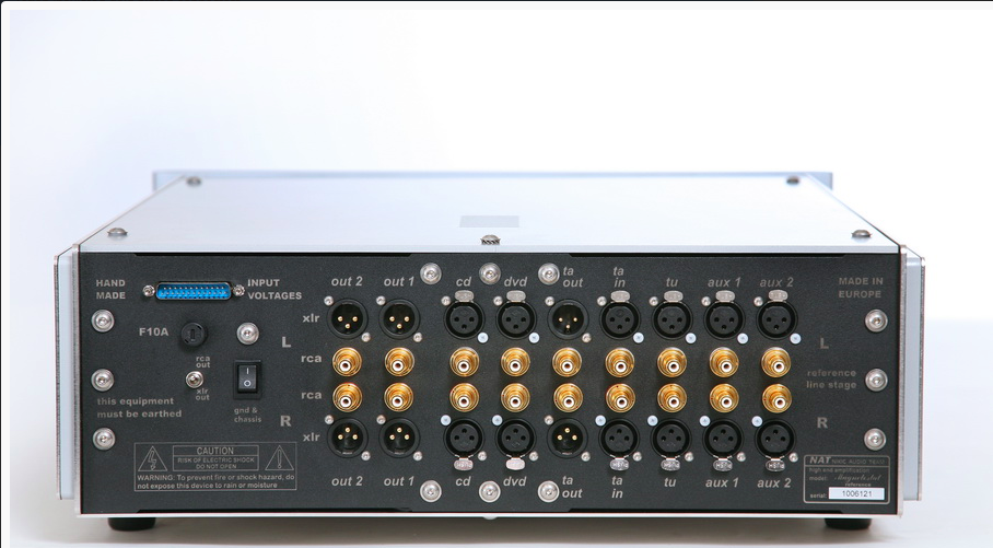 NAT Audio Magnetostat Reference Absolute Zero Feedback Vacuum Tube Line ...