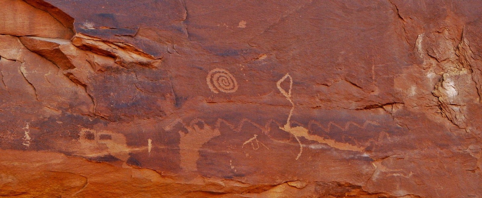 The Southwest Through Wide Brown Eyes: Wolfman Panel and Ruins - Comb ...