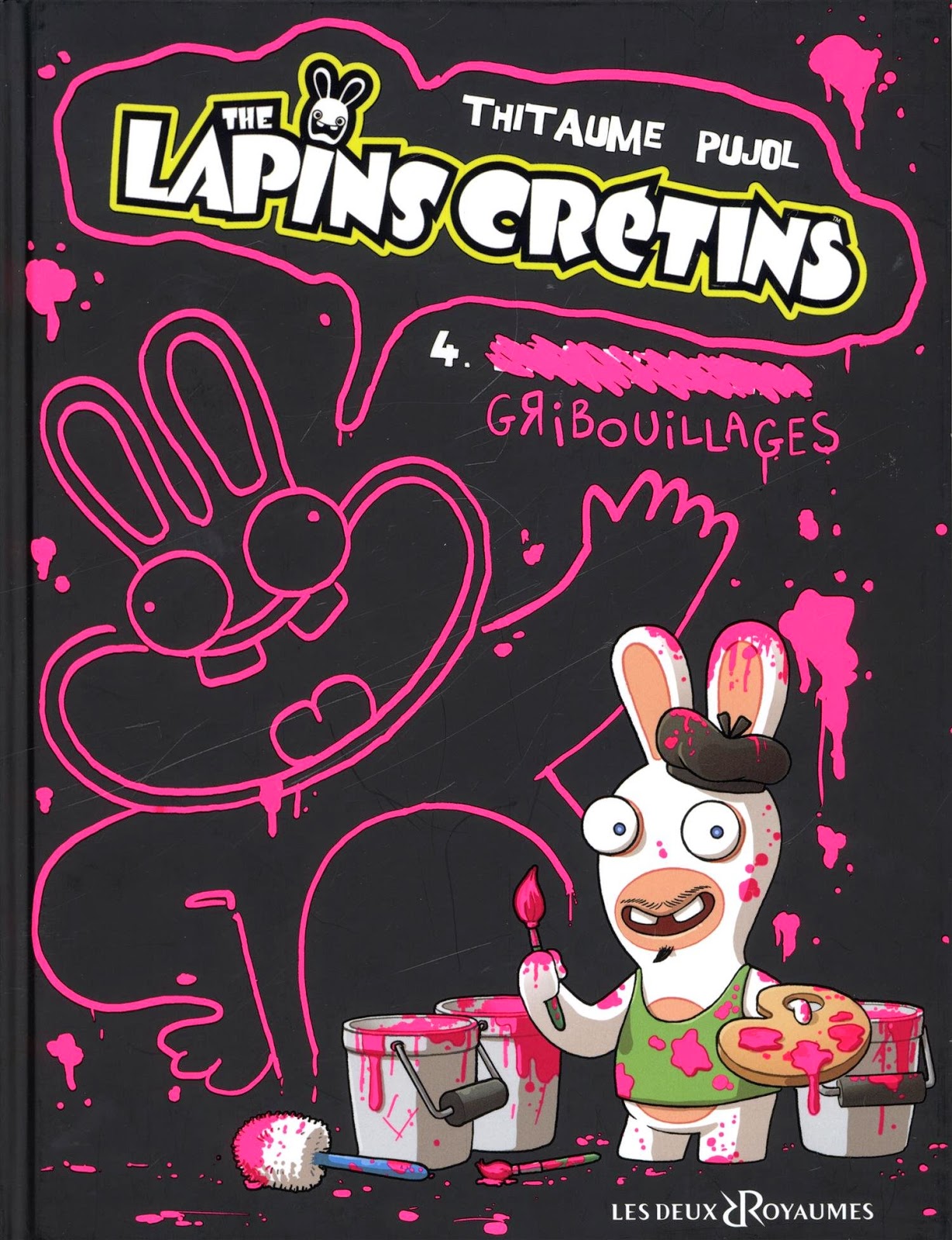 Goodies Les Lapins Crétins: BD : The Lapins Crétins : Tome 4 Gribouillages