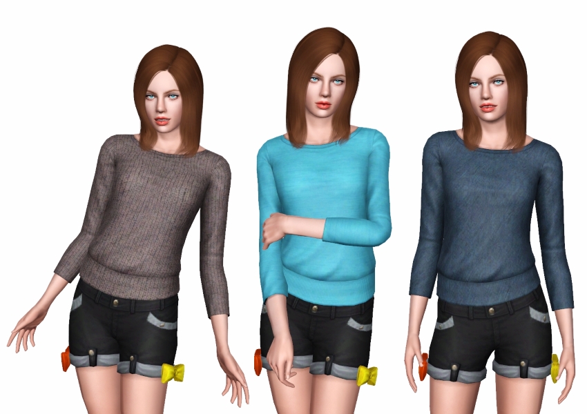 Low Back Sweater For TF