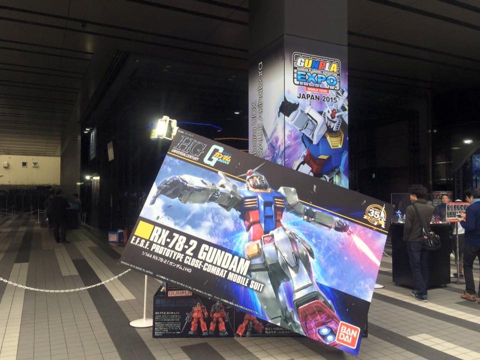 GUNDAM GUY: Large Gunpla Boxes Display @ Gunpla Expo World Tour Japan ...