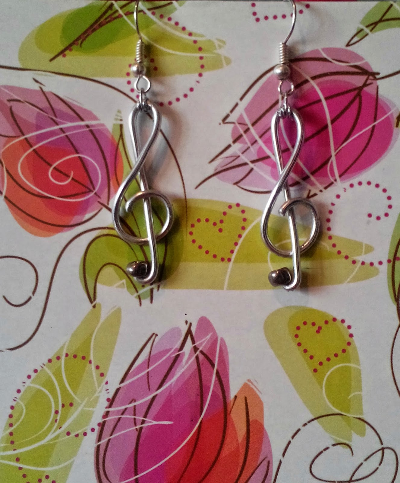 Annya Handmade: Cercei Cheia Sol