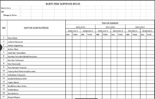 Kumpulan Contoh Administrasi Kelas 2016/2017 - foldersoal.com - 2 ...