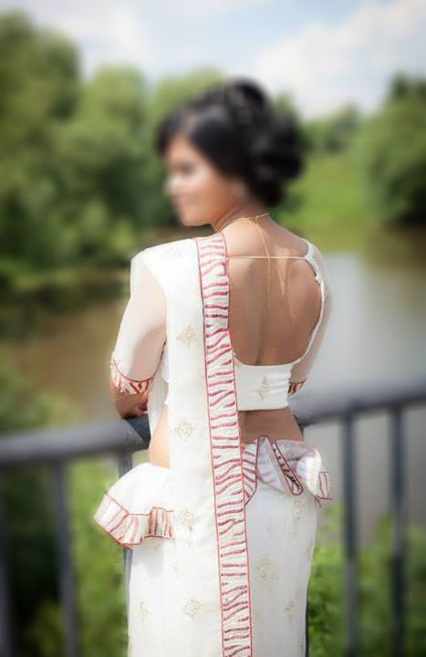 sri lankan saree jacket styles - Saree Blouse Designs