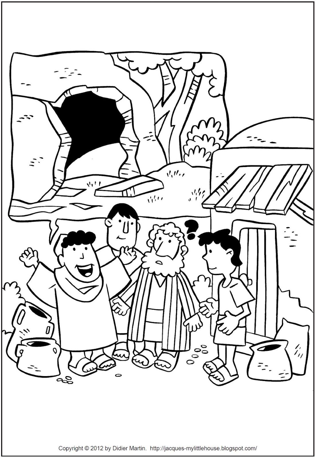 DIBUJOS PARA COLOREAR DE PASCUA