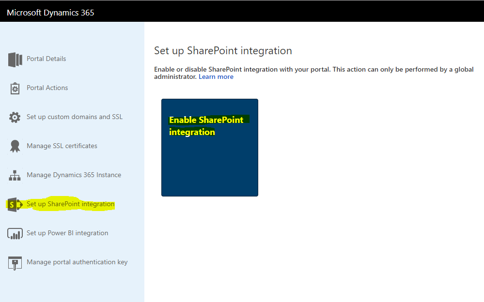 Microsoft CRM Portals and SharePoint Integration