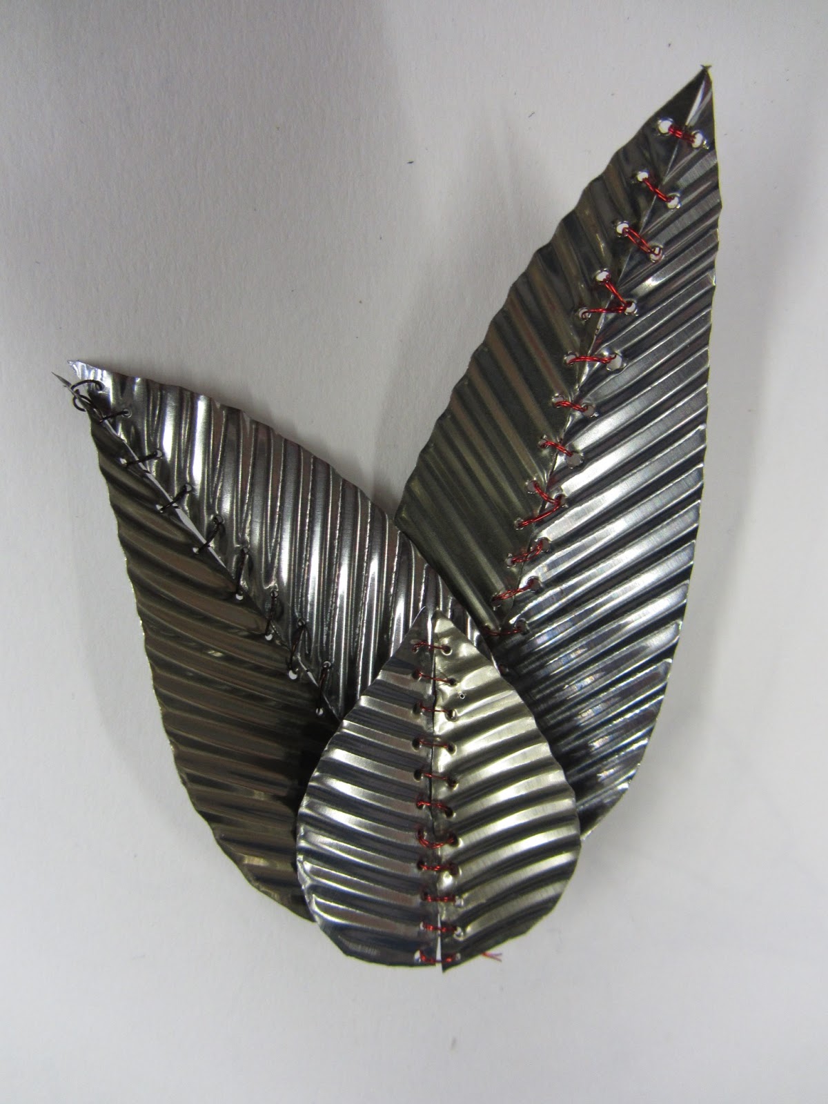 Mabel Lowman Art: Metalwork: Recycling a cat food can