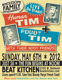 ChiIL Mama : Human Tim + Robot Tim Ticket Winner Announced & Lemonade Day
