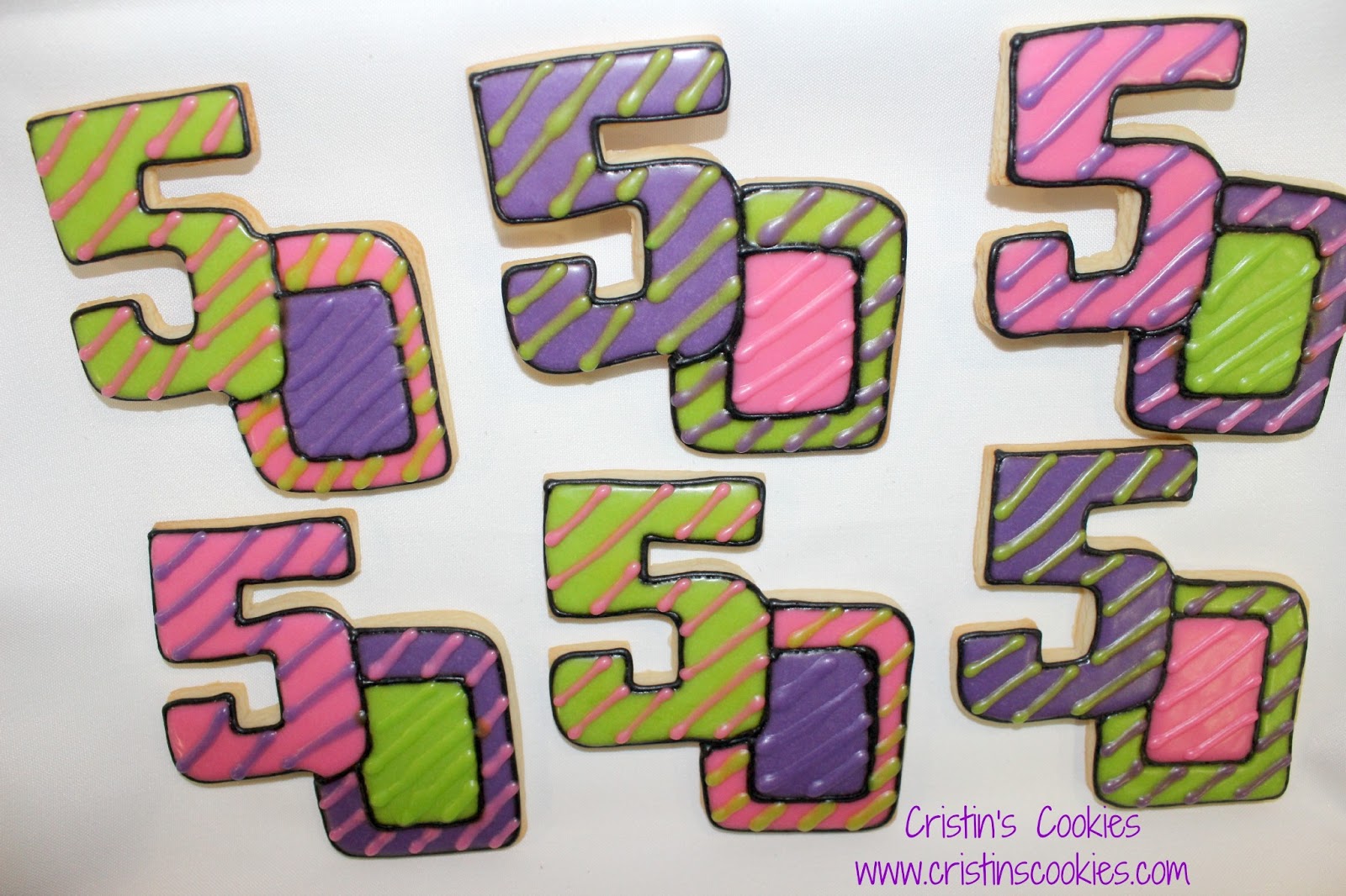 Cristin's Cookies: Number 50 Cookies and a New Cookie Cutter