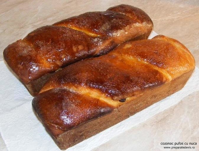 Cozonac pufos | Preparatedevis.ro