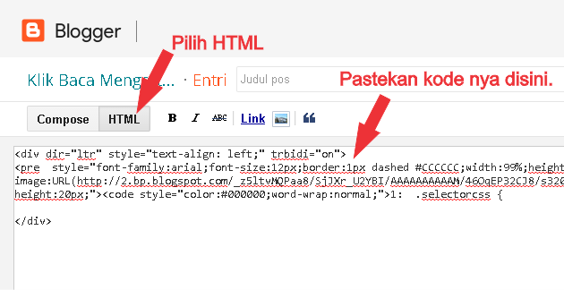 Cara Buat Kotak Code Script Di Blog Agar Rapi | JALAN SEMUT