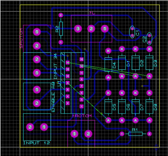 labwire: Motor Driver circuit L298 and IR2104 motor driver circuits ...