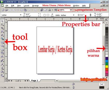 Toolbox Coreldraw Dan Fungsinya